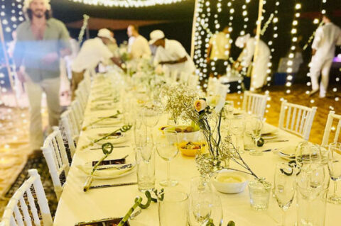 Private Desert Events and Outdoor Desert Oasis Dinner Dubai